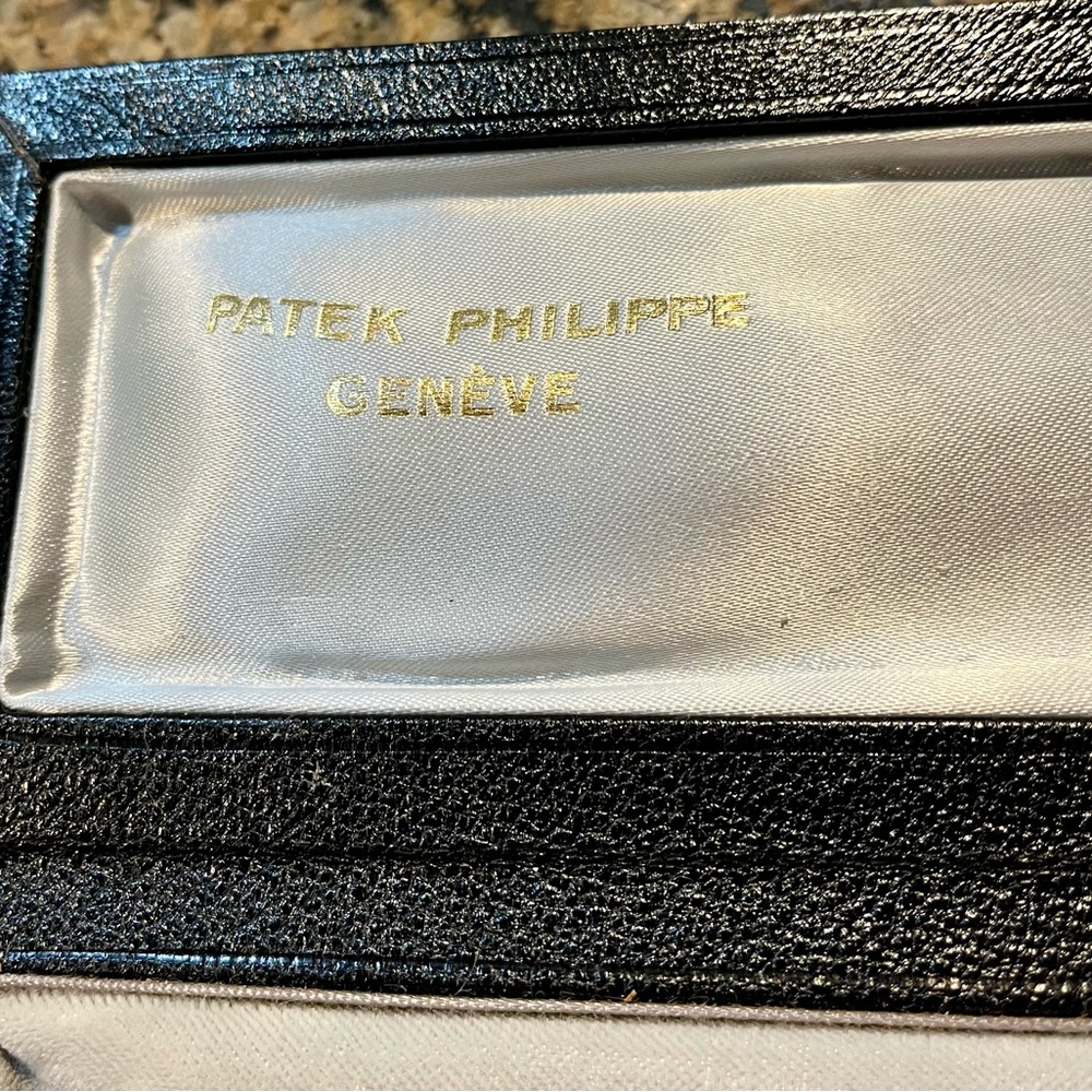 Rare Vintage Patek Philippe Watch Box. - Gem